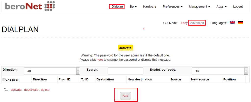 How to configure your beroNet gateway with ConnectViet SIP Trunk
