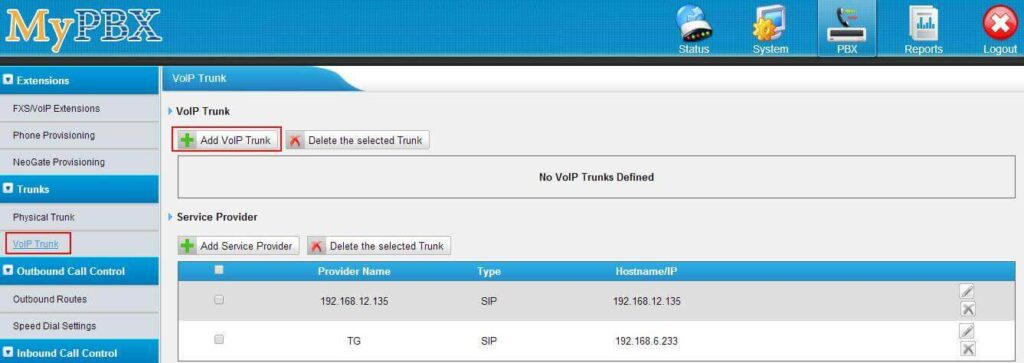 Easy SIP Trunk configuration for MyPBX with ConnectViet